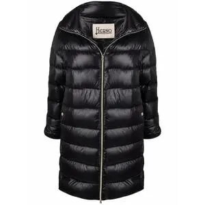 Herno Single-breasted Coat - Black