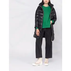 Herno Single-breasted Coat - Black