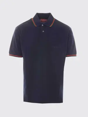 Gucci Web Cotton Polo Shirt