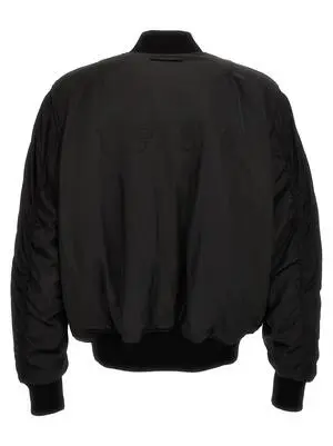 1989 STUDIO Nylon Bomber Jacket - Black