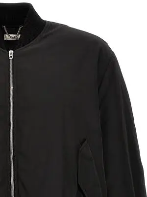 1989 STUDIO Nylon Bomber Jacket - Black