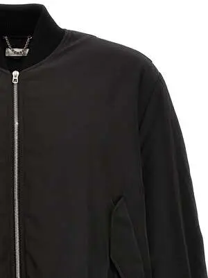 1989 STUDIO Nylon Bomber Jacket - Black