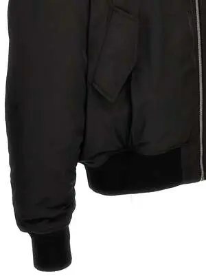1989 STUDIO Nylon Bomber Jacket - Black