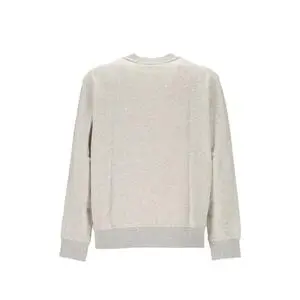 BOSS Cotton Jersey Crewneck Sweatshirt - Gray