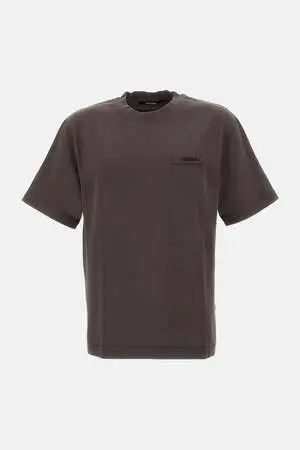 Jacquemus Le Tshirt Gros Grain Cotton T-shirt - Multicolor