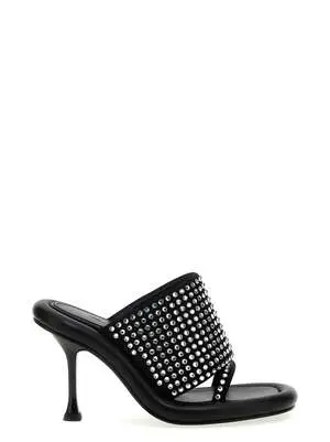 JW Anderson J.w.anderson 'bumber Crystal' Mules - Black