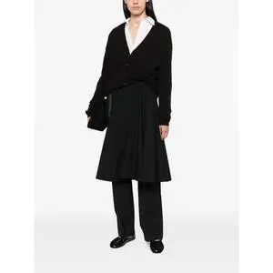 LISA YANG Cashmere V-neck Cardigan - Brown