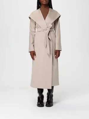 Max Mara Max Mara Studio Cashmere Trench Coat Cream