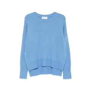 LISA YANG LISA YANG Cashmere Crew Neck Pullover Blue
