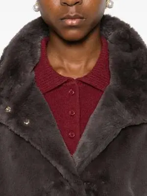 Herno High-neck Faux-fur Coat