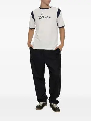 Kenzo College-style Cotton T-shirt - White