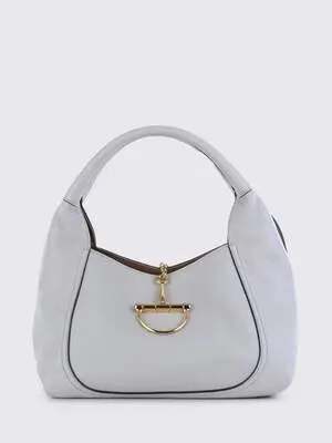 Gucci Softbit Grained Leather Bag - White
