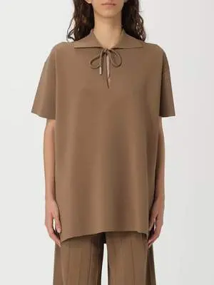 Max Mara Hazel Maglia Knit Polo Shirt - Brown