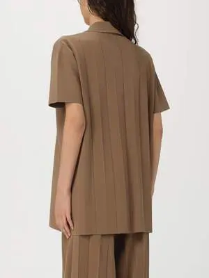 Max Mara Hazel Maglia Knit Polo Shirt - Brown