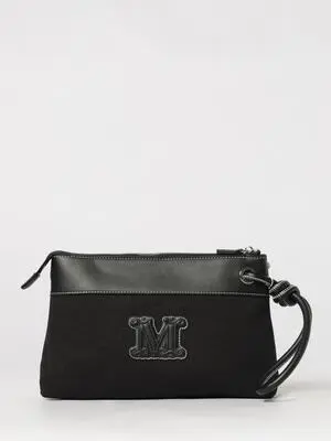 Max Mara Bchfrisia Cotton Monogram Clutch Bag
