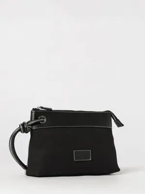 Max Mara Bchfrisia Cotton Monogram Clutch Bag