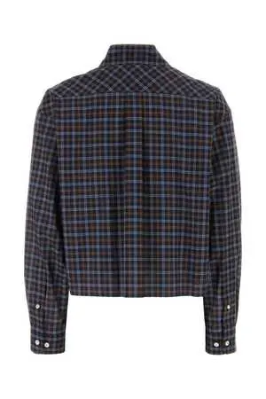 Miu Miu Embroidered Cotton Shirt