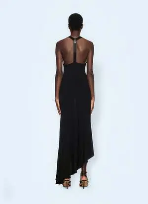 Off-White Ribbed Dress