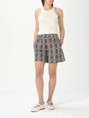 Max Mara Printed Cotton Shorts