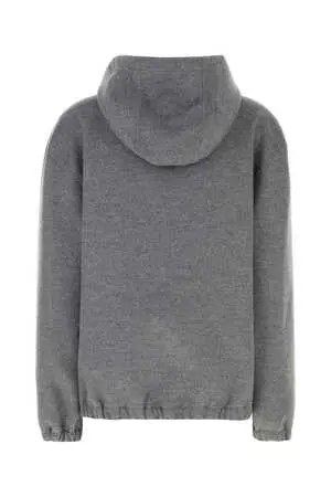Miu Miu Grey Wool Blend Jacket