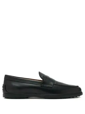 TOD'S TOD'S Calf Leather Gommino Loafers Black