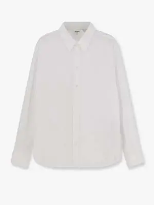Celine Relaxed Cotton Shirt - White