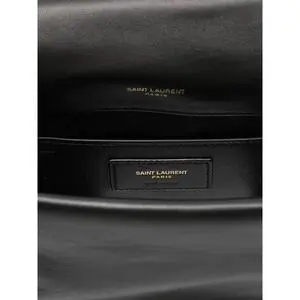 Saint Laurent Smooth Leather Cross-body Bag - Black