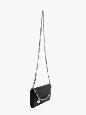Stella McCartney Falabella Wallet Shaggy Deer Crossbody Bag - Multicolor