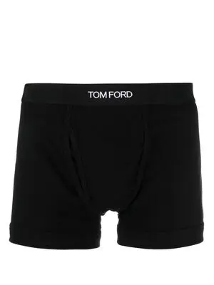 TOM FORD Set Of 2 Logo-waistband Cotton Boxer Briefs - Multicolor