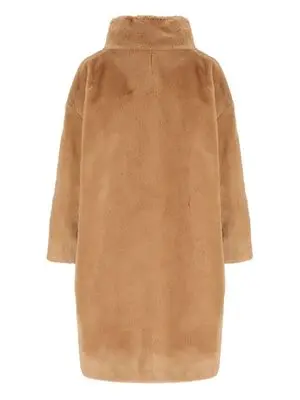 Herno High-neck Faux-fur Coat