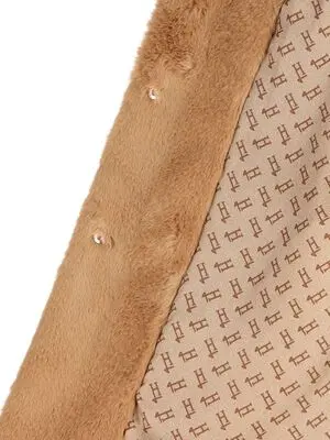Herno High-neck Faux-fur Coat