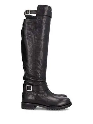 JIMMY CHOO Biker Knee Boot