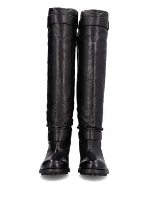JIMMY CHOO Biker Knee Boot