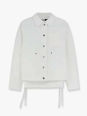 Loewe Paula's Ibiza-workwear Denim Jacket - White