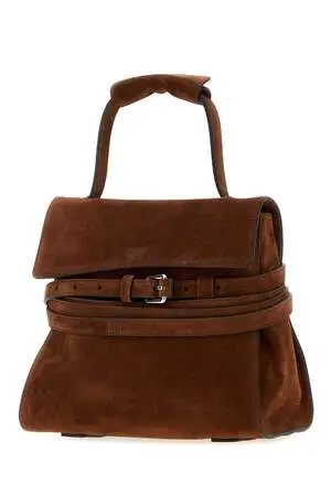 Moschino Suede Regular Tie Me Handbag