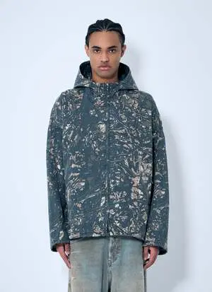 DIESEL® J-lint Hooded Jacket - Gray