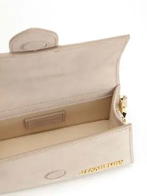 Jacquemus Le Bambino Suede Bag - Cream