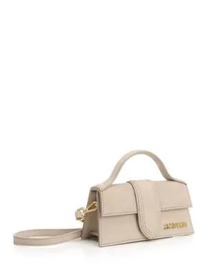 Jacquemus Le Bambino Suede Bag - Cream