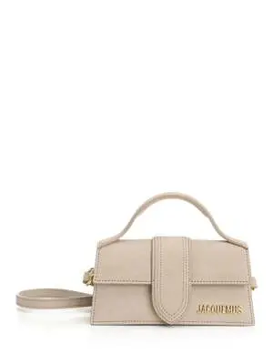 Jacquemus Le Bambino Suede Bag - Cream