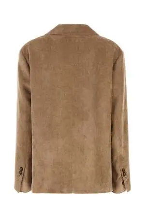 Brunello Cucinelli Velvet Blazer - Brown