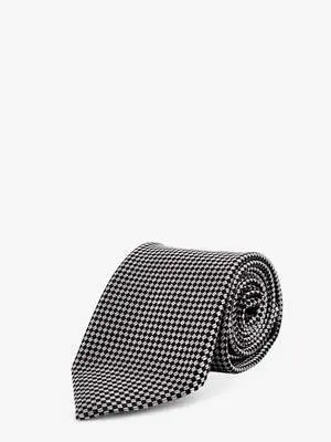 TOM FORD Silk Tie - Silver