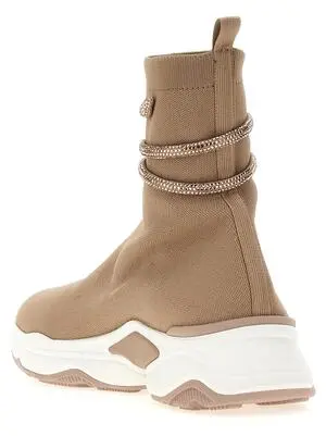 Rene Caovilla Cleo Running Sneakers - Cream