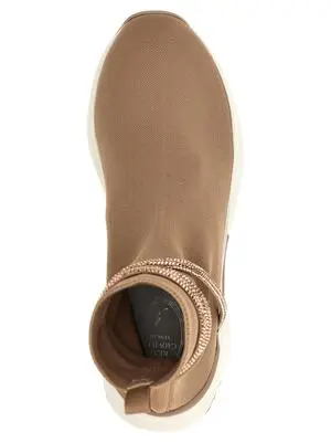 Rene Caovilla Cleo Running Sneakers - Cream