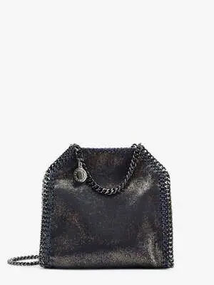 Stella McCartney Falabella Tiny Shiny Shaggy Deer Crossbody Bag - Multicolor