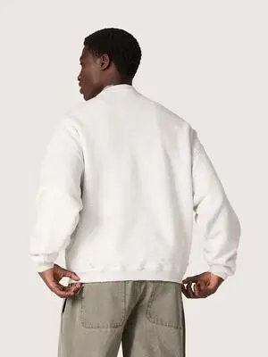 GOLDEN GOOSE Melange Cotton Star Sweatshirt - Gray