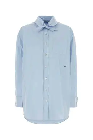 Prada Light Poplin Shirt - Blue