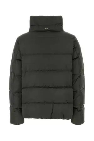 Herno Dark Polyester Down Jacket