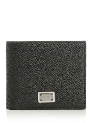 Dolce & Gabbana Leather Bifold Wallet - Black