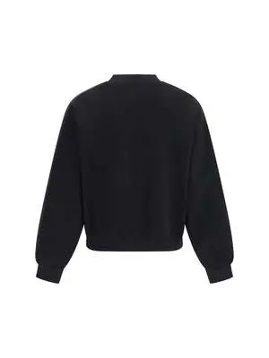 Moose Knuckles Mix Media Crewneck Sweater