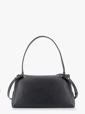 FERRAGAMO Leather Shoulder Bag With Gancini Detail - Multicolor